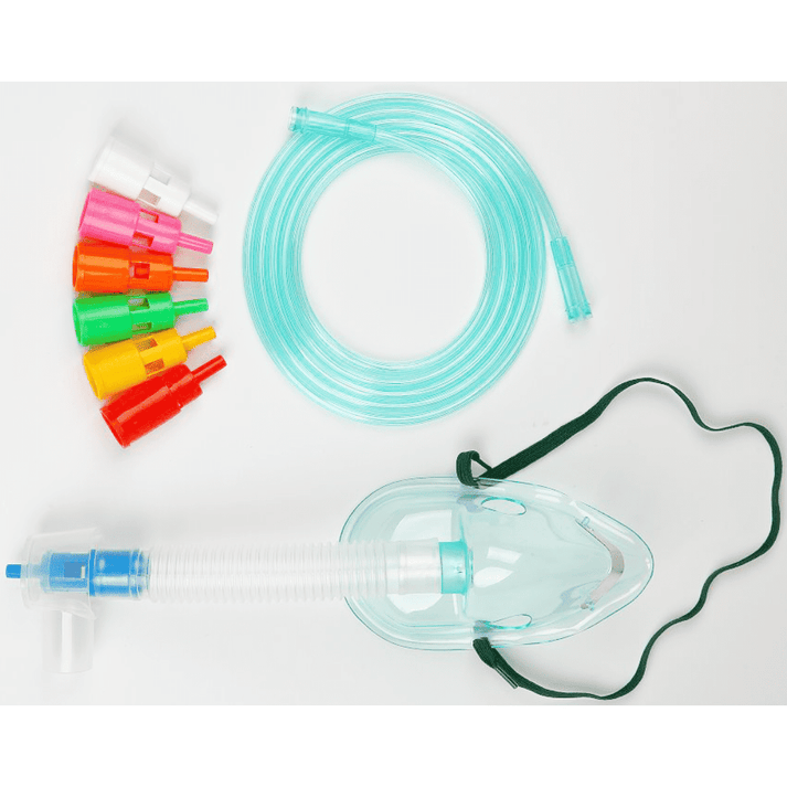 VENTURI OXYGEN MASK COLOR CODED – Medilab India